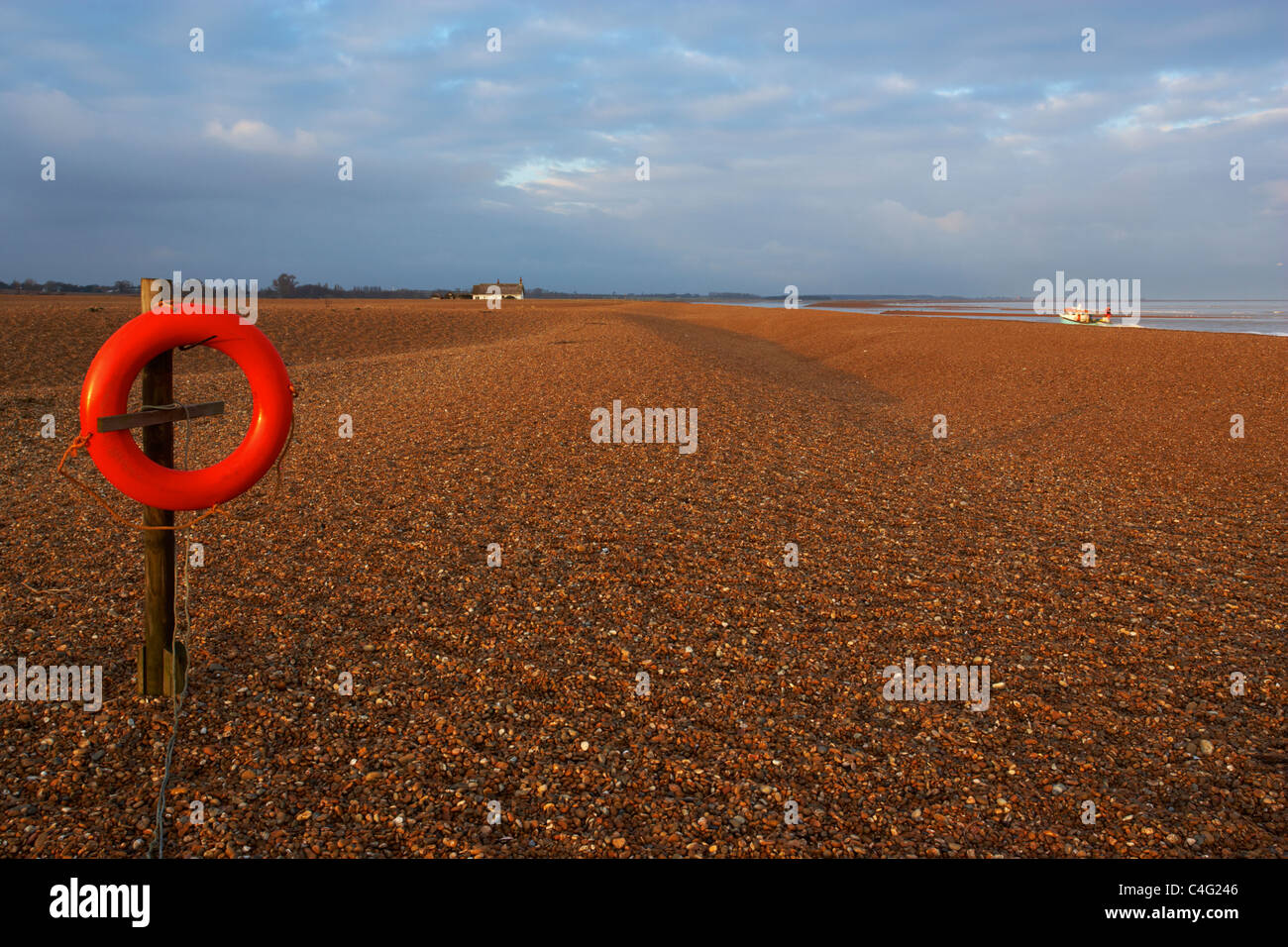 Shingle Street on the Suffolk Coast Stock Photo - Alamy