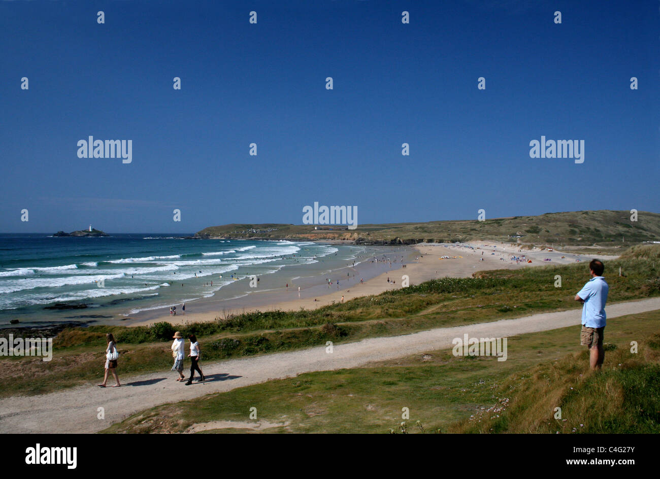 Gwithian sands hi-res stock photography and images - Alamy