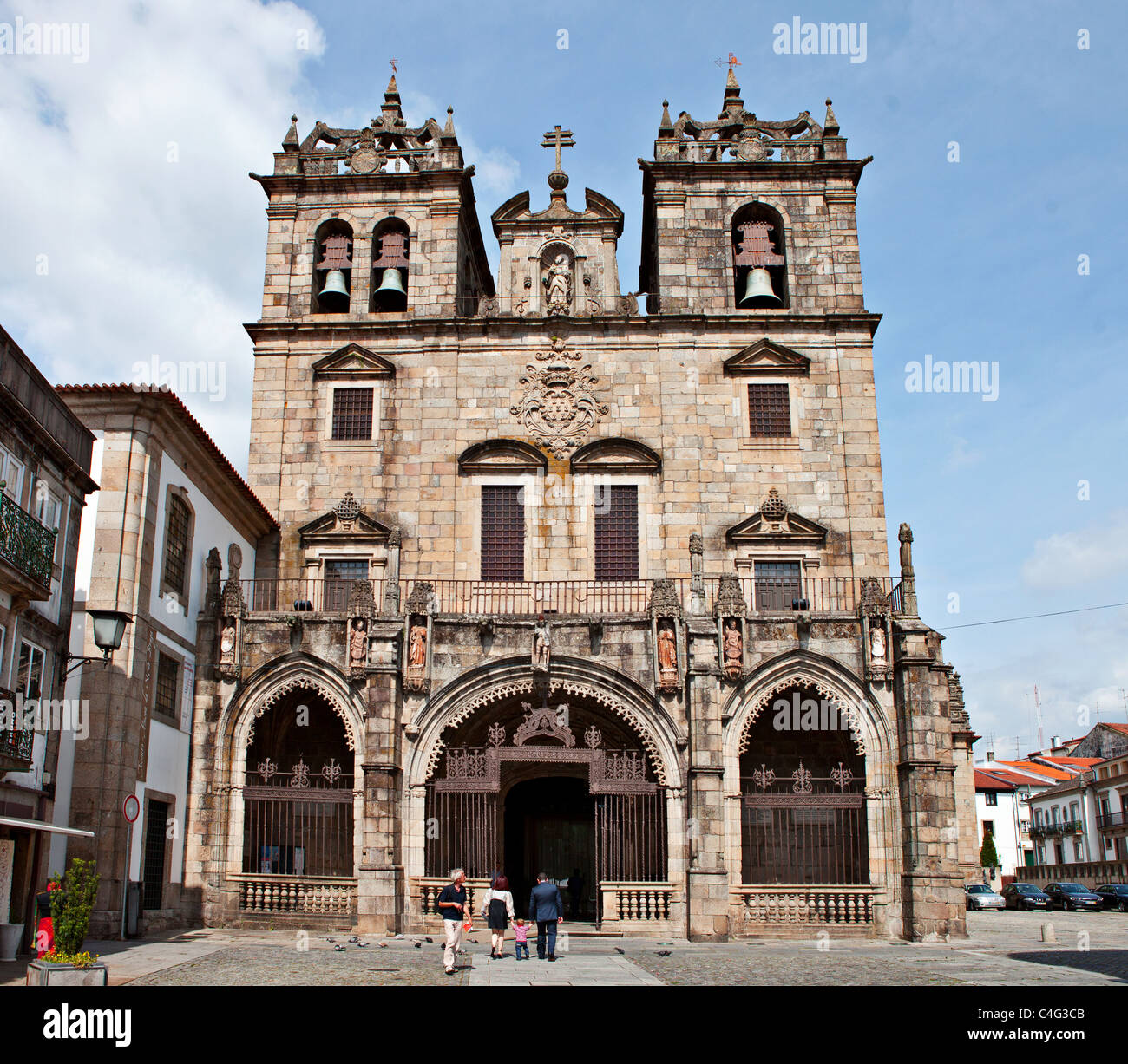The Cathedral of Braga, Portugal Stock Photo - Alamy
