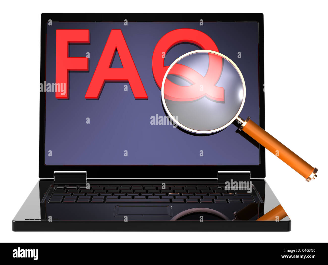 Search for information in the Internet Stock Photo - Alamy