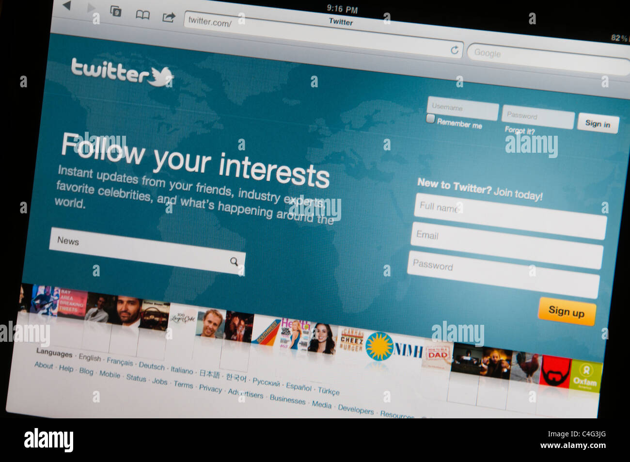 New tweet hi-res stock photography and images - Alamy