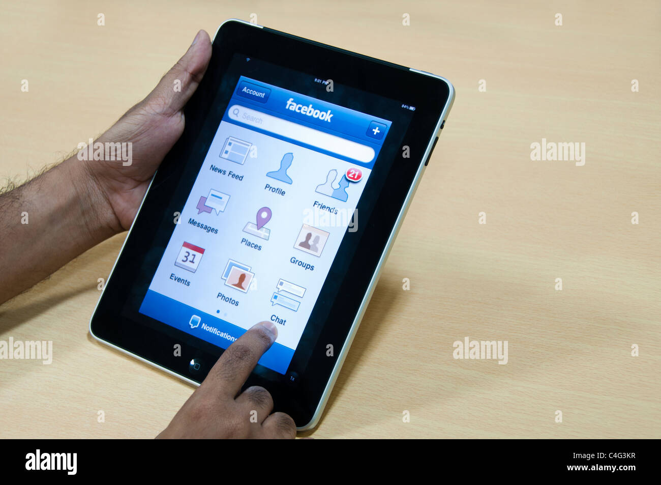 Ipad icon hi-res stock photography and images - Alamy