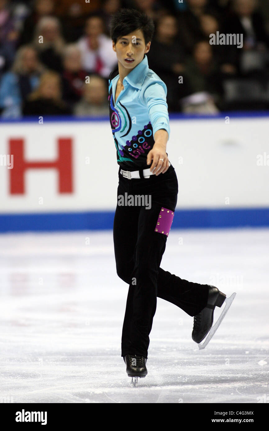 Jeremy Ten competes at the 2010 BMO Skate Canada National Championships ...