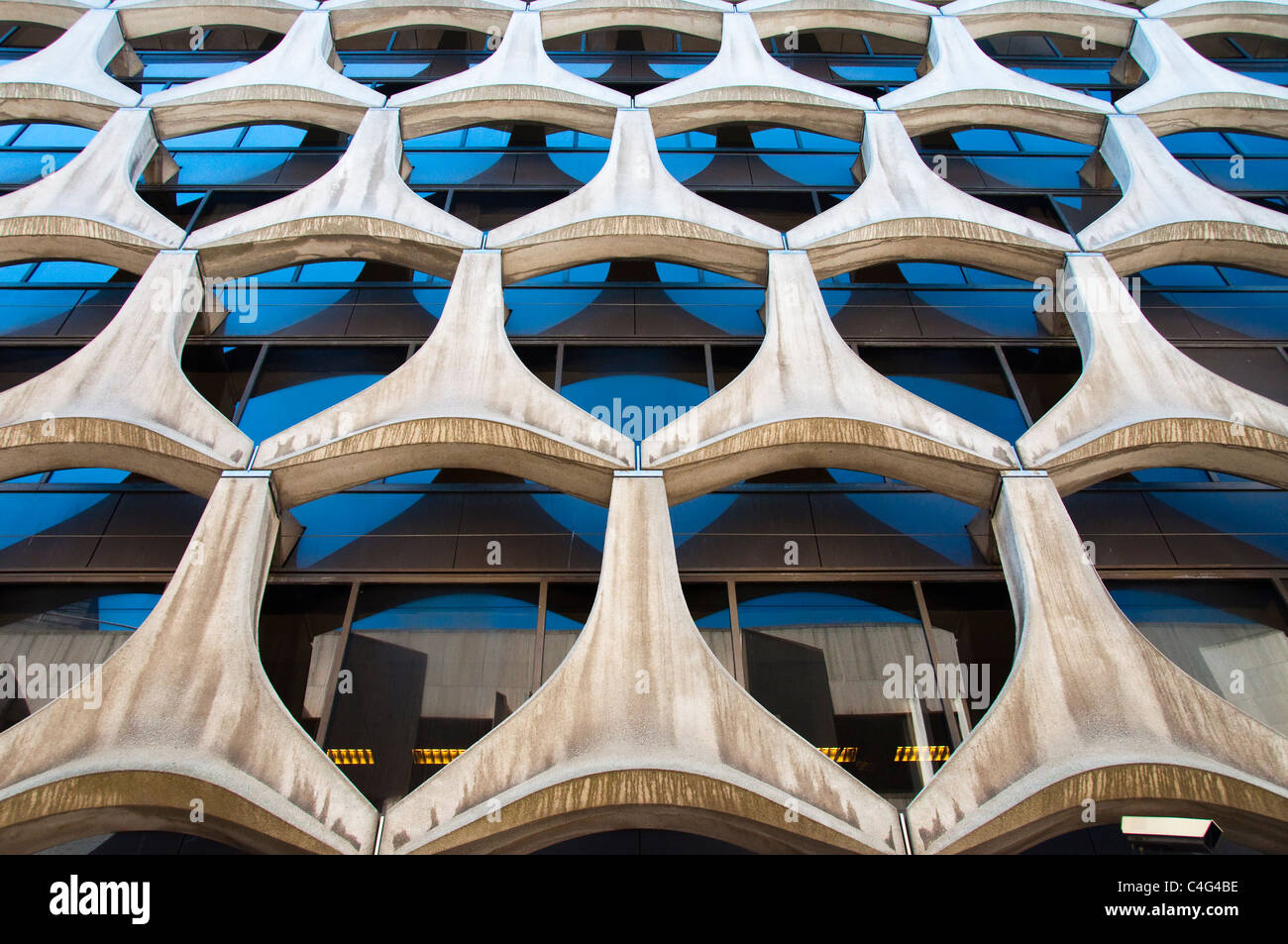 Unique building facade Stock Photo - Alamy