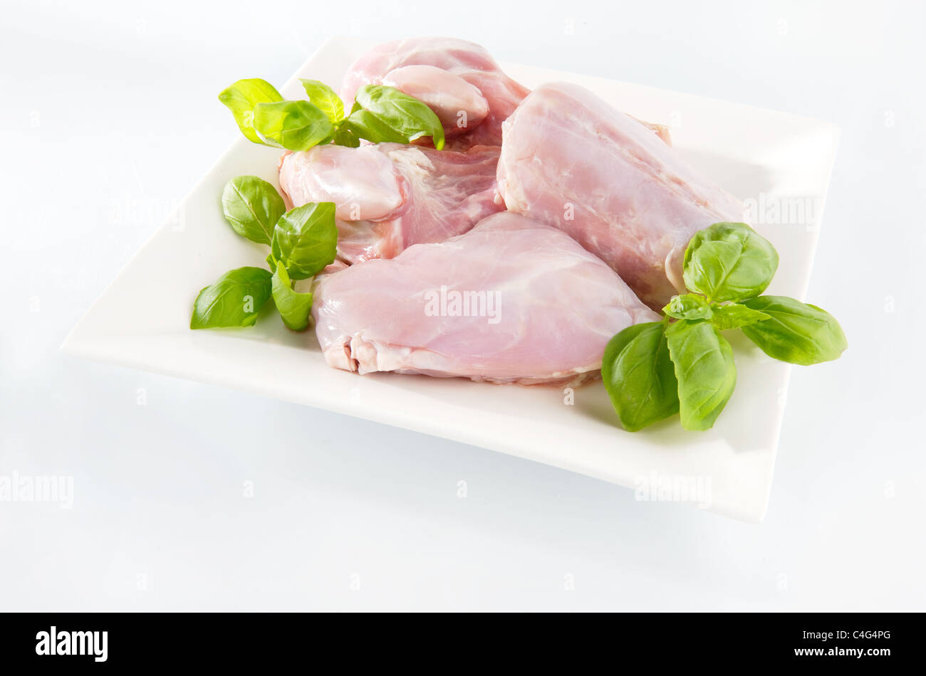 Rabbit meat hi-res stock photography and images - Alamy