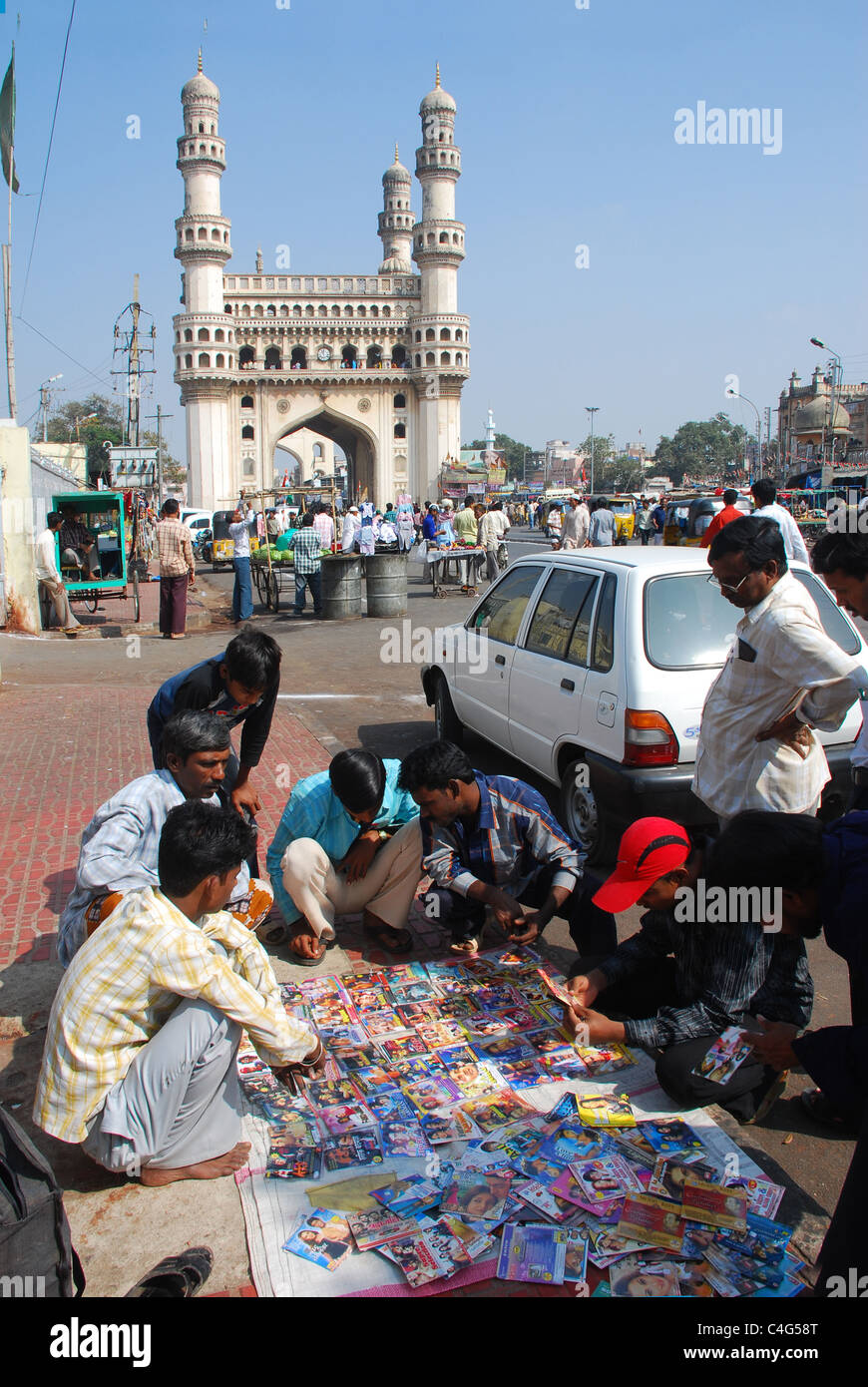 Charminar market vendor hawker trader hi-res stock photography and ...