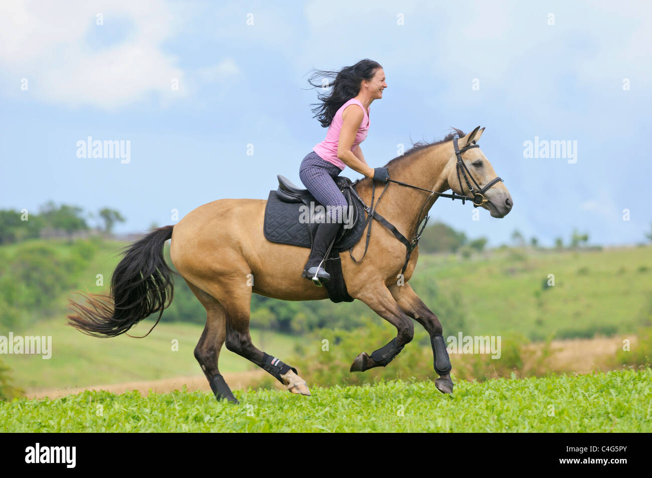 Connemara and horse riding hi-res stock photography and images - Alamy