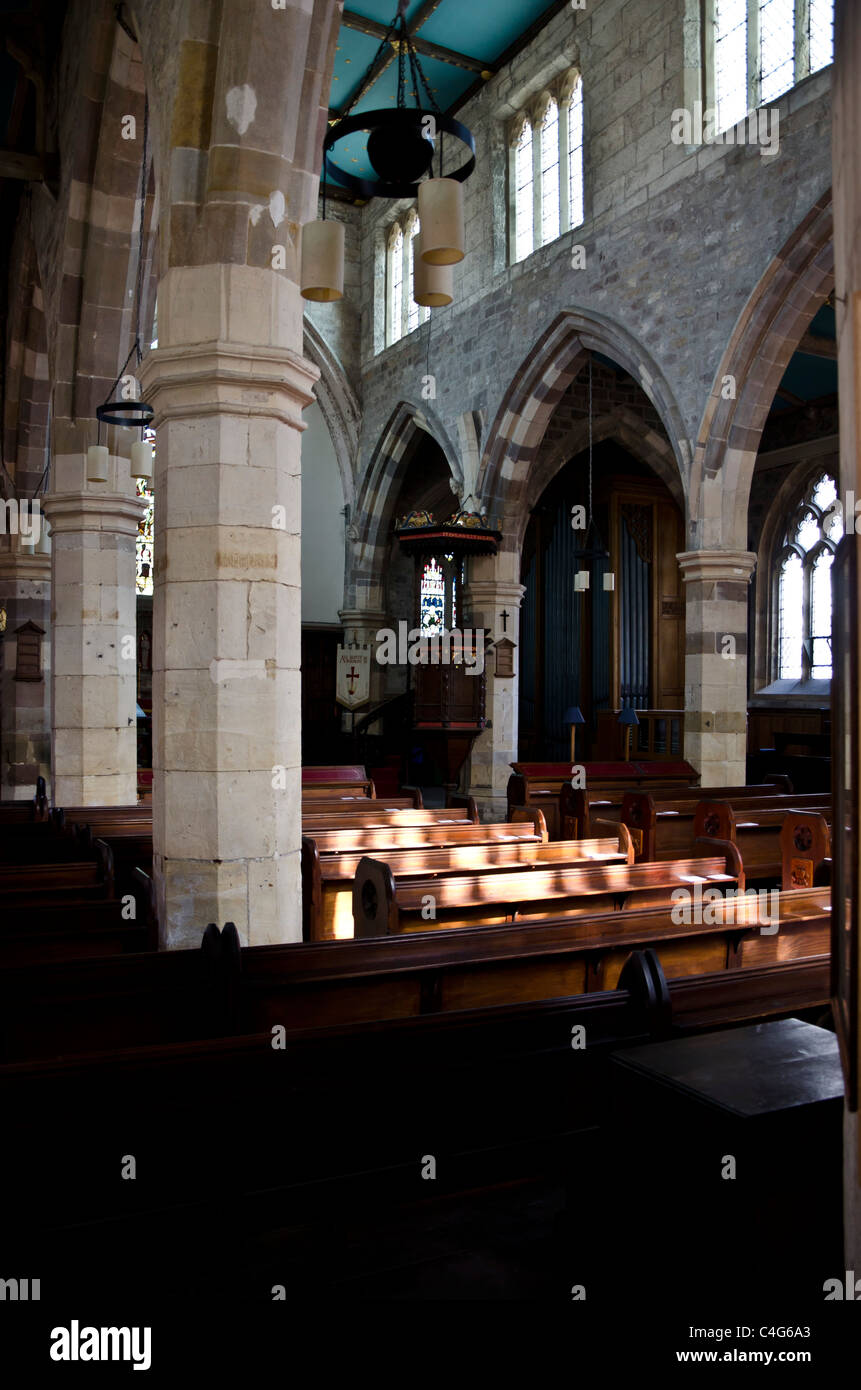 Inside All Saints Pavement Church in York City Centre, England Stock ...