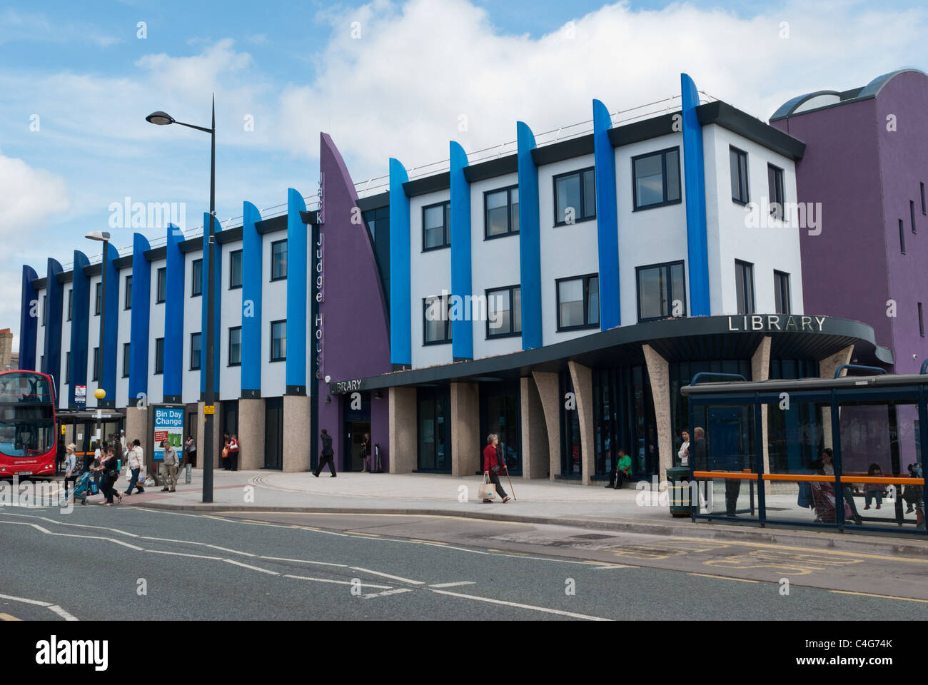 Jack Judge House, the new Oldbury library Stock Photo - Alamy