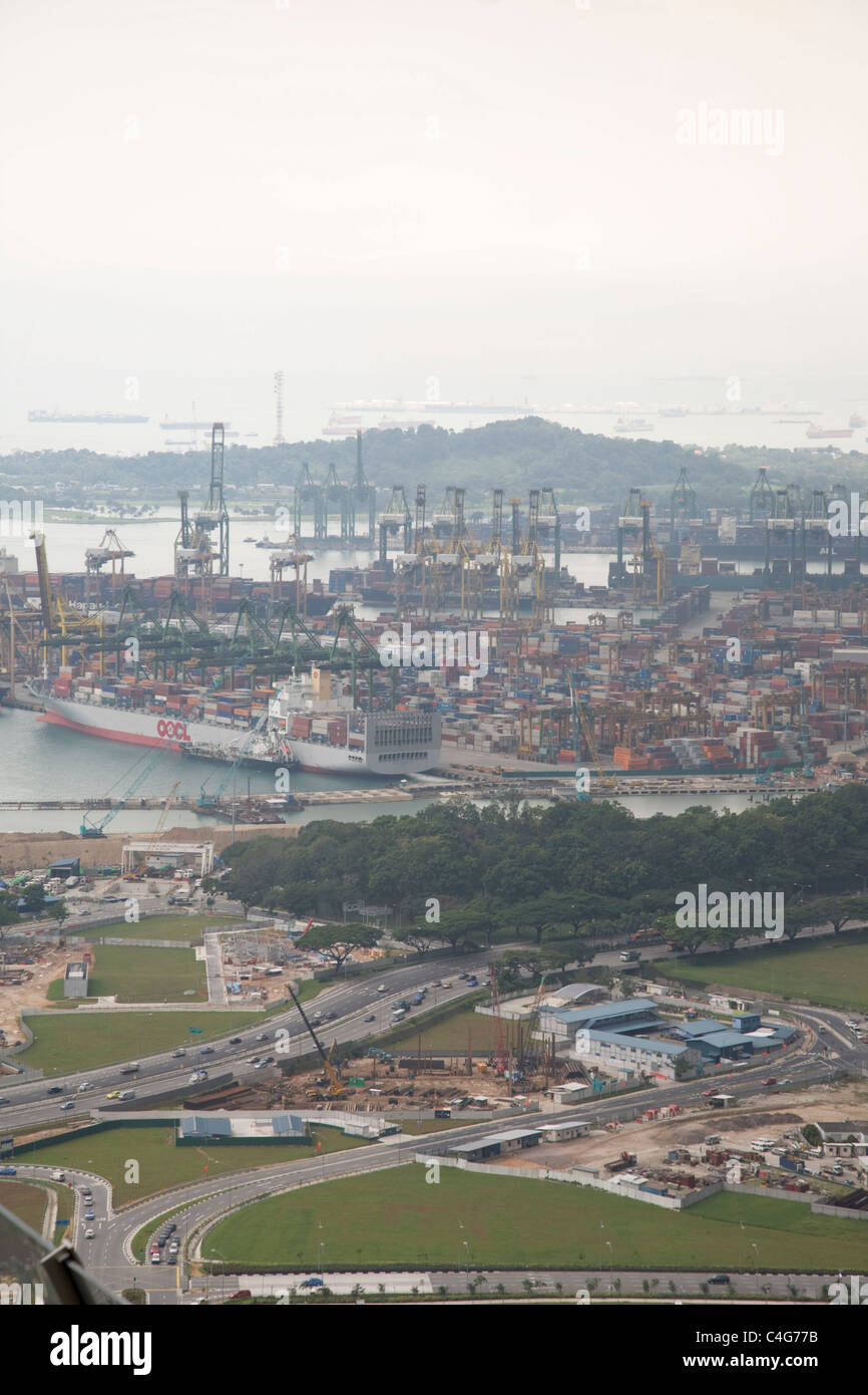Singapore Container Port, Singapore Stock Photo - Alamy
