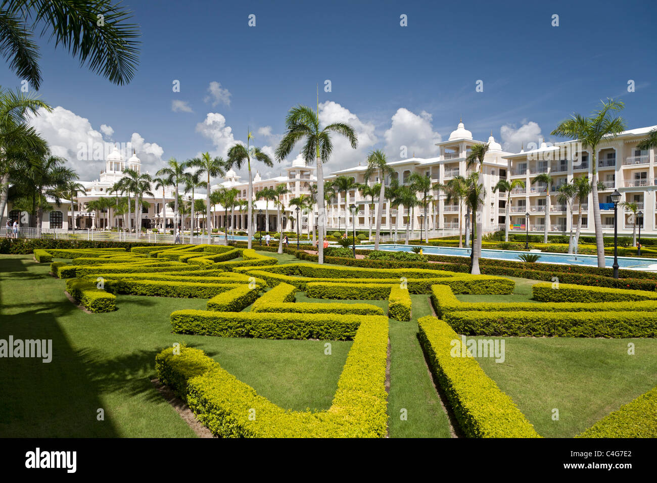Hotel Riu Palace, Punta Cana, Dominican Republic, Caribbean Stock Photo ...