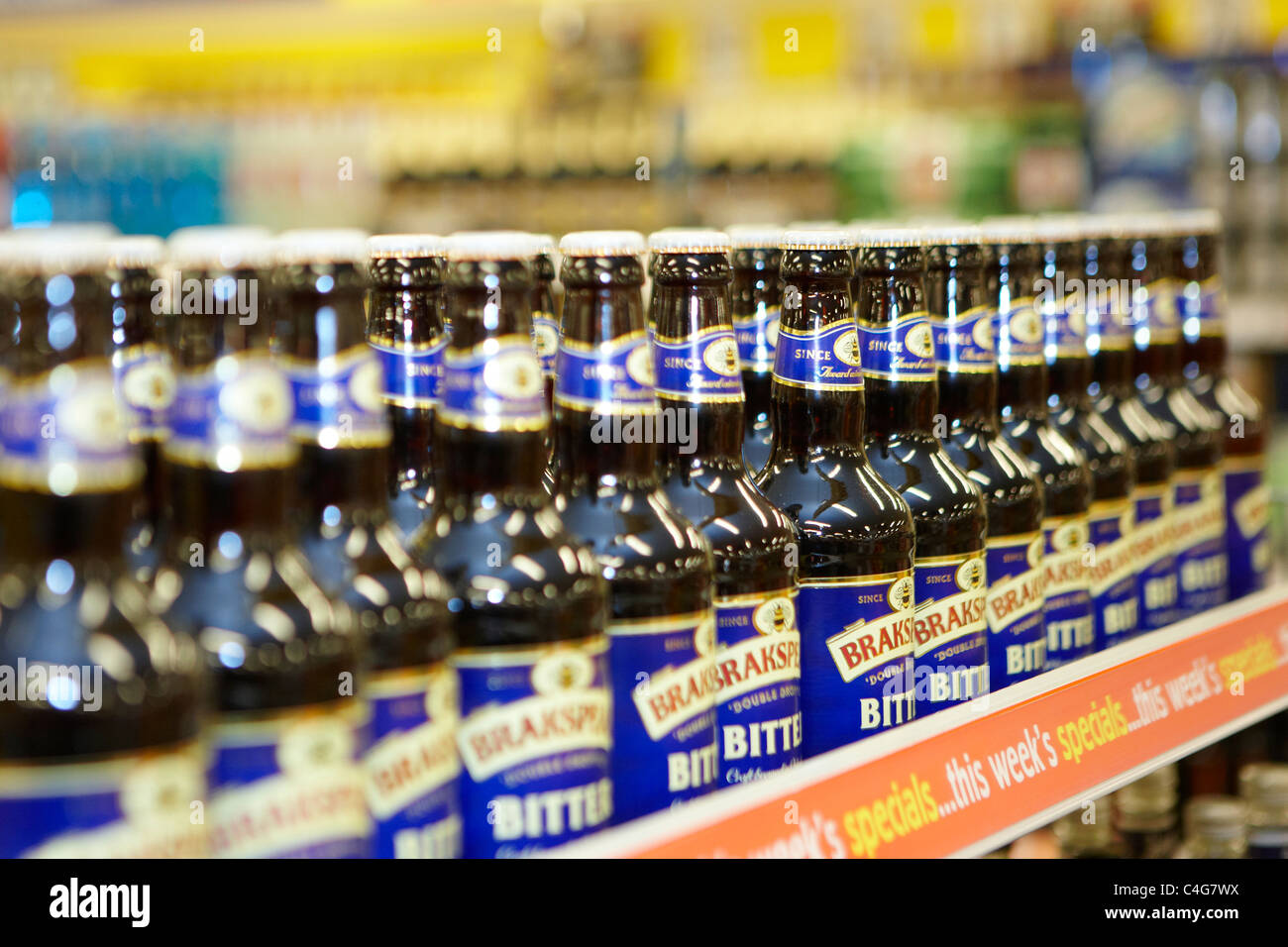 Stack of beer bottles hi-res stock photography and images - Alamy