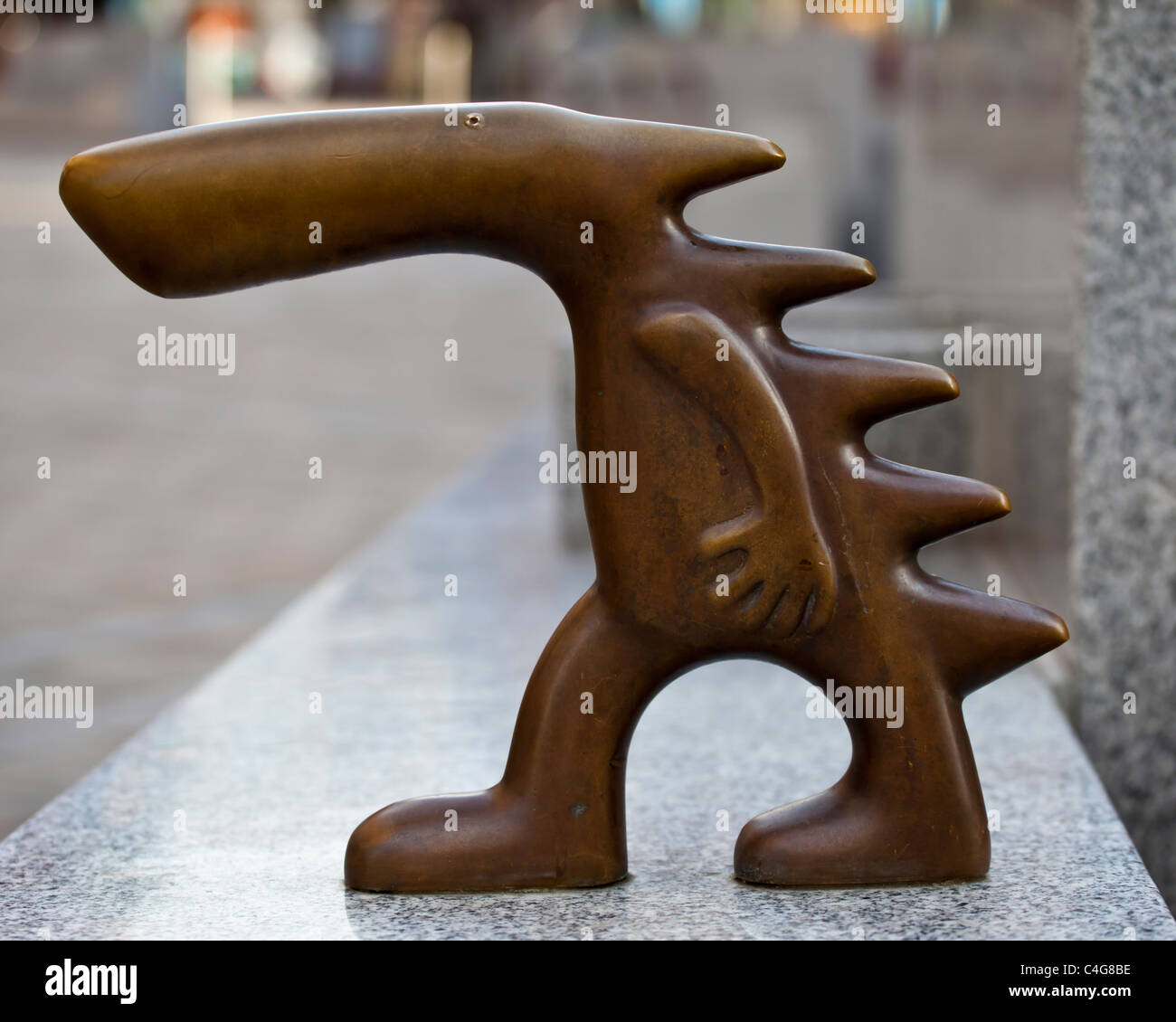 Bronze Sculpture by Lucy Casson Stock Photo - Alamy