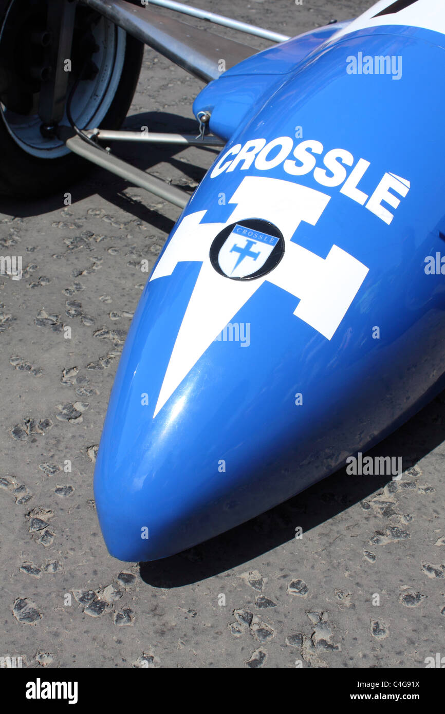Crossle logo on an historic single-seater racecar built by Crossle Car ...