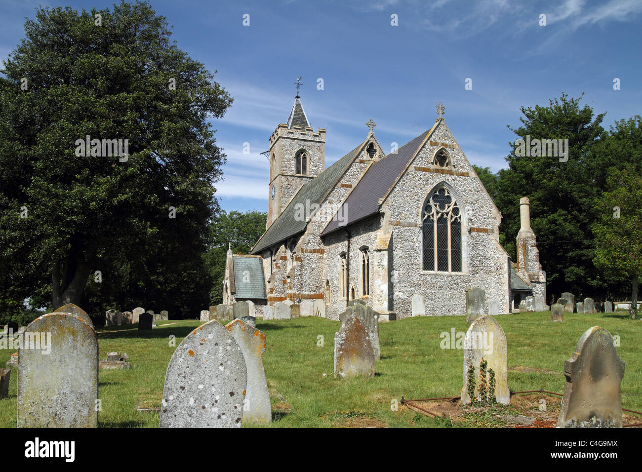 St Andrews's Church, Ringstead, Norfolk, England Stock Photo - Alamy