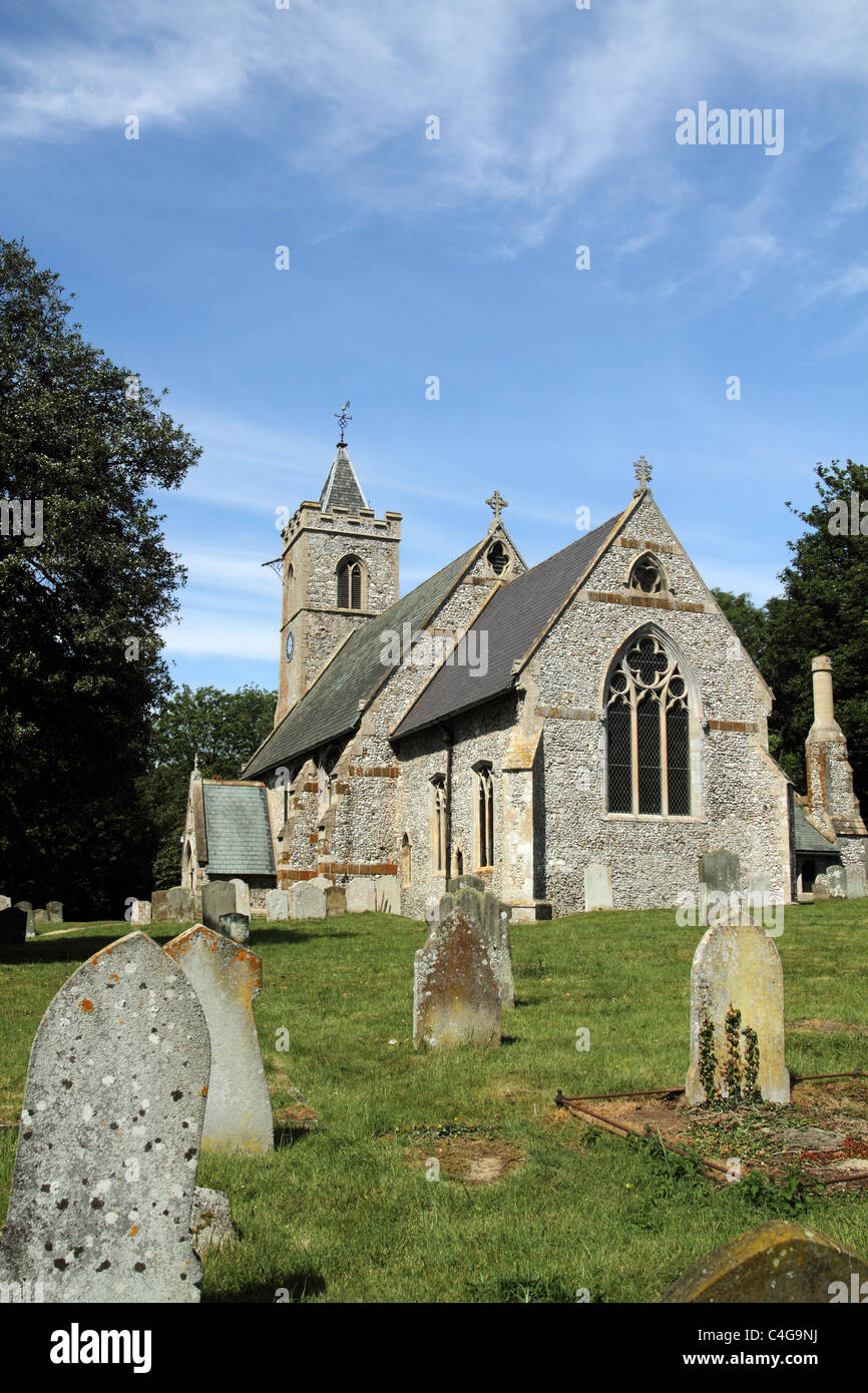 St Andrews's Church, Ringstead, Norfolk, England Stock Photo - Alamy
