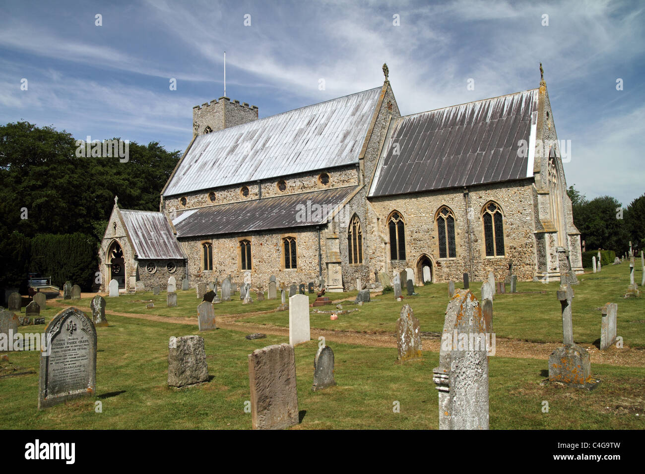 Old hunstanton church hi-res stock photography and images - Alamy