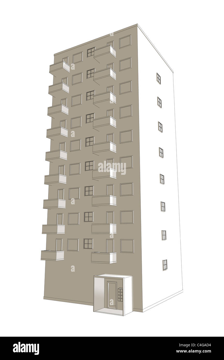 House in sun Cut Out Stock Images & Pictures - Alamy