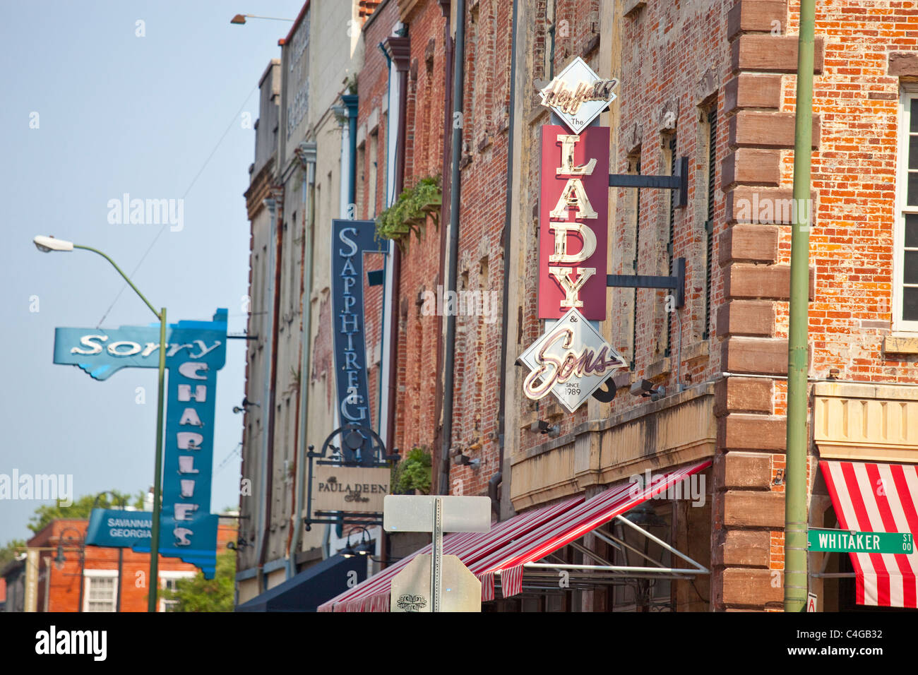Paula Deen's The Lady and Sons Restaurant - Savannah, Georgia Stock ...