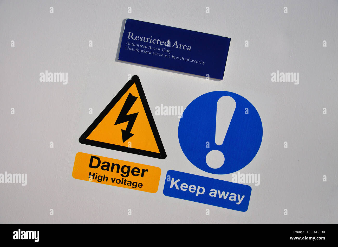 Danger signs hi-res stock photography and images - Alamy