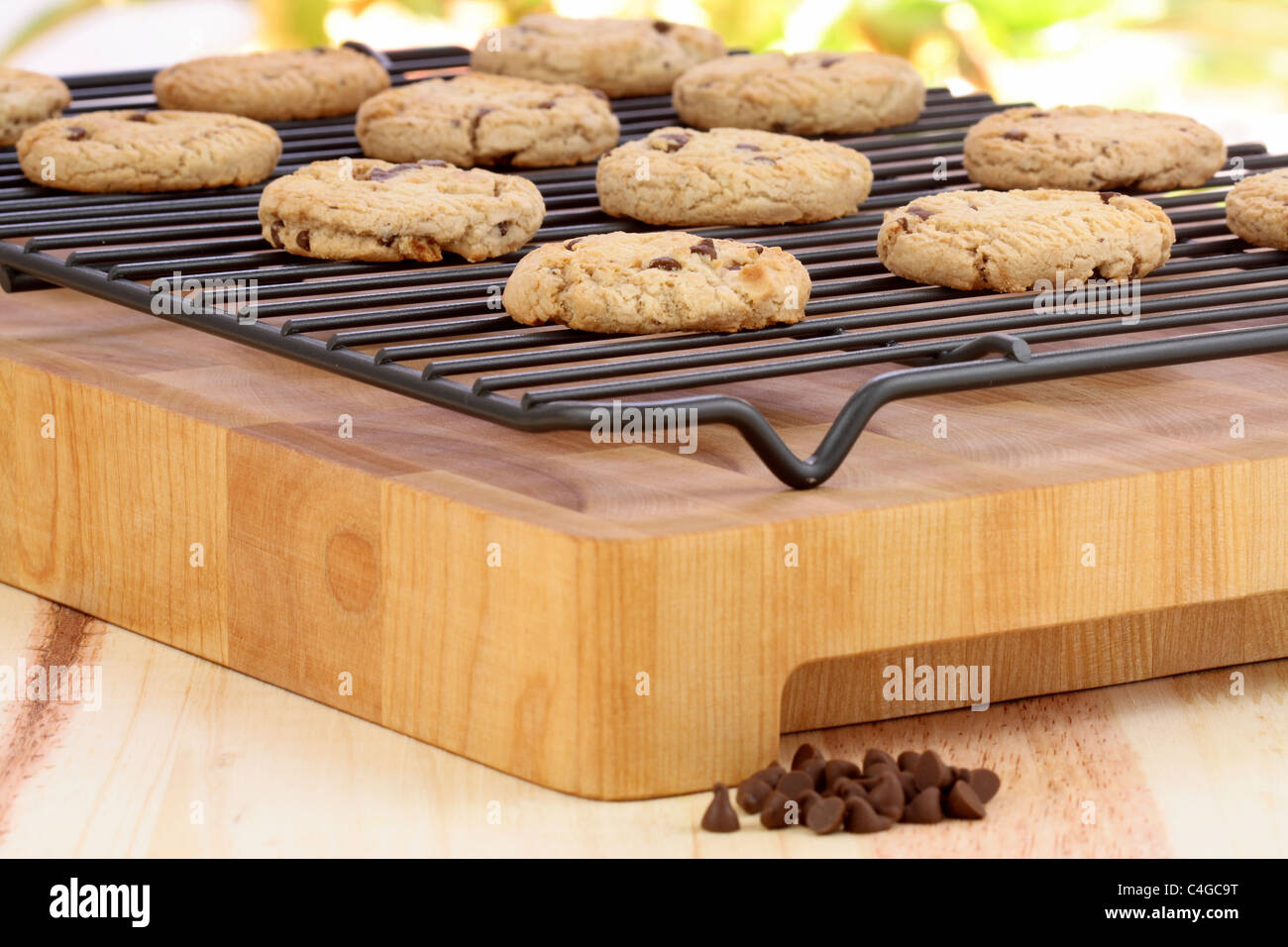 Biscuits cooling rack isolated High Resolution Stock Photography and ...