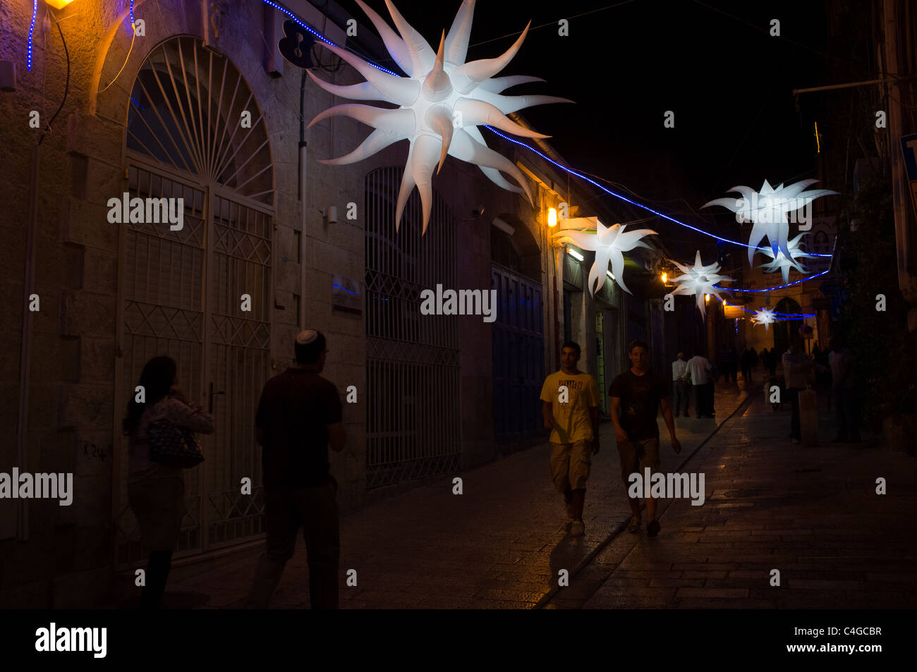 Festival of Light opens in the Old City of Jerusalem with dramatic ...