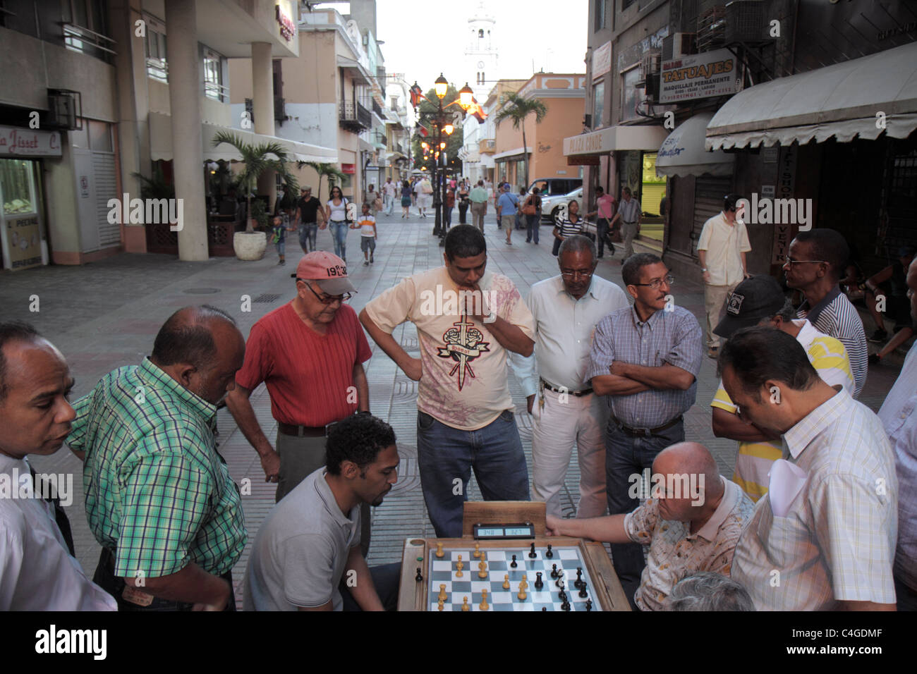 Dominican Republic Santo Domingo Ciudad Colonial Calle El Conde ...