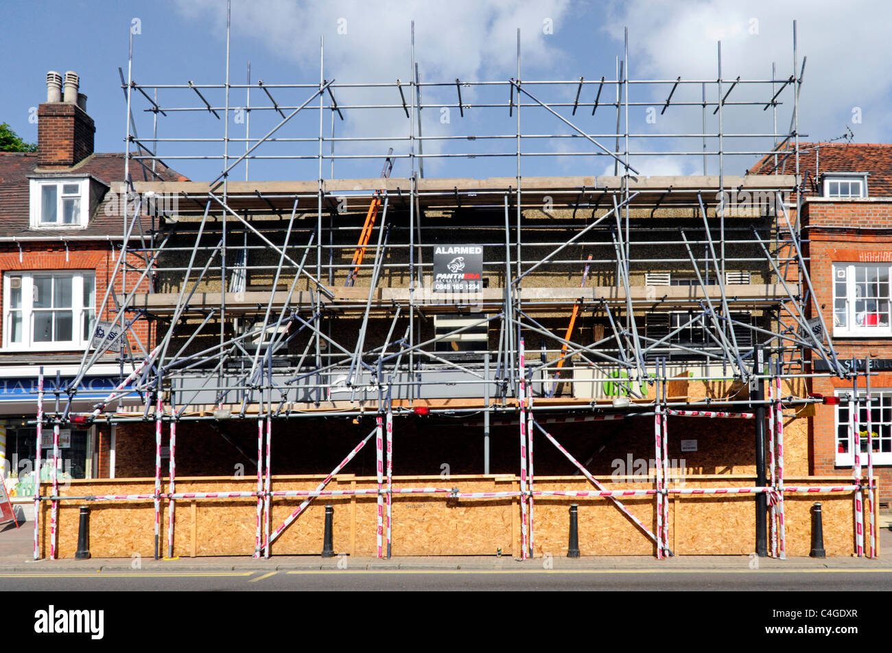 High Street shopping units (Clarks shoes & Oxfam) shored up with ...