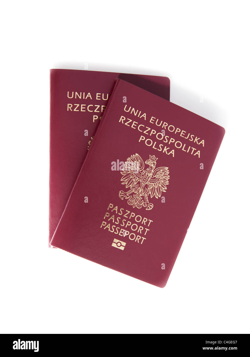 Polish passport hi-res stock photography and images - Alamy