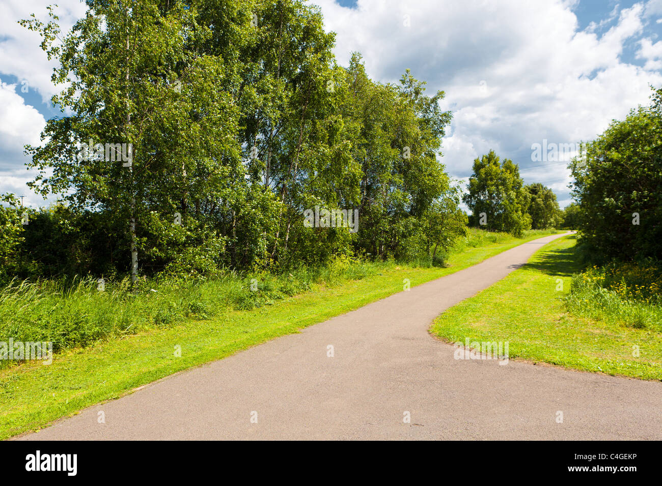 Path at the park Stock Photo - Alamy