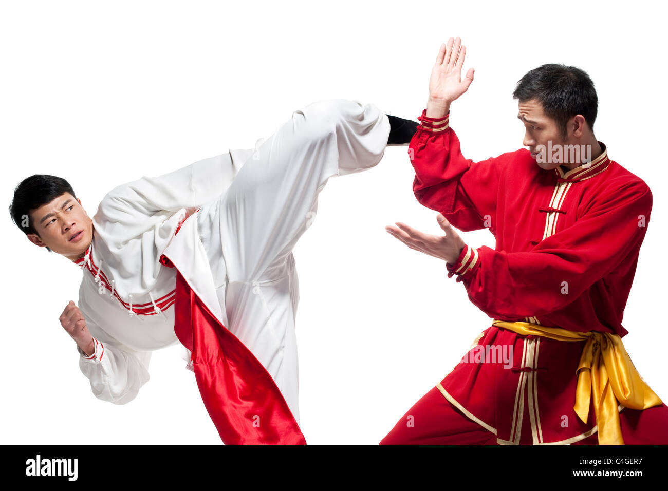 Two Rivals Fighting Stock Photo - Alamy