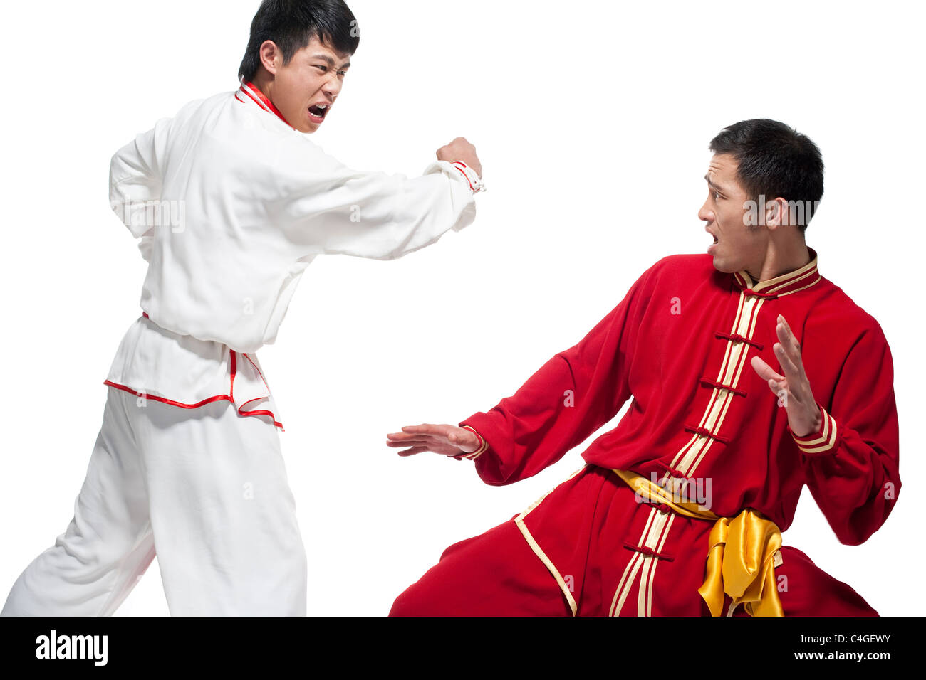 Two Rivals Fighting Stock Photo - Alamy