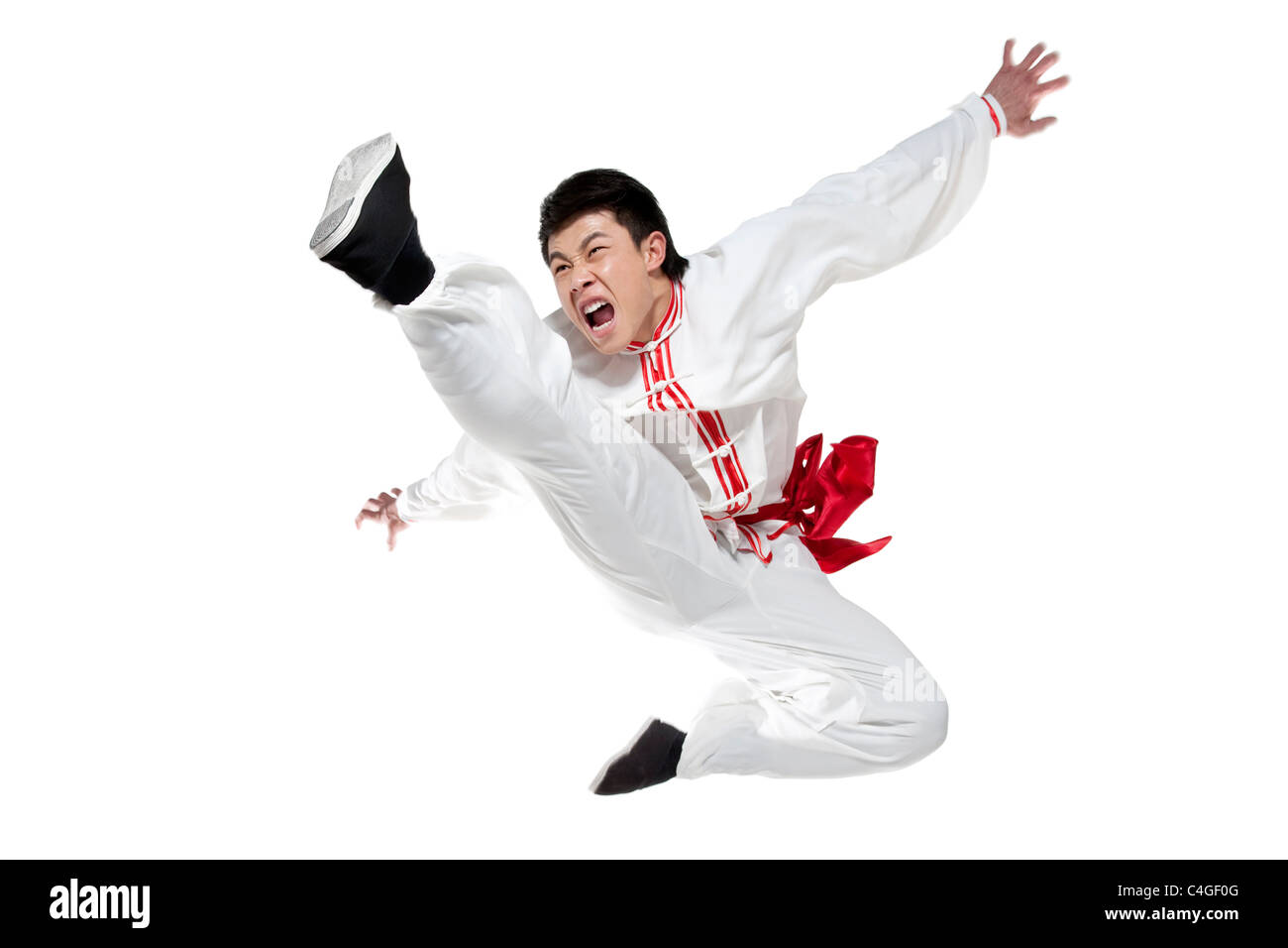 Angry Man Fighting Stock Photo - Alamy