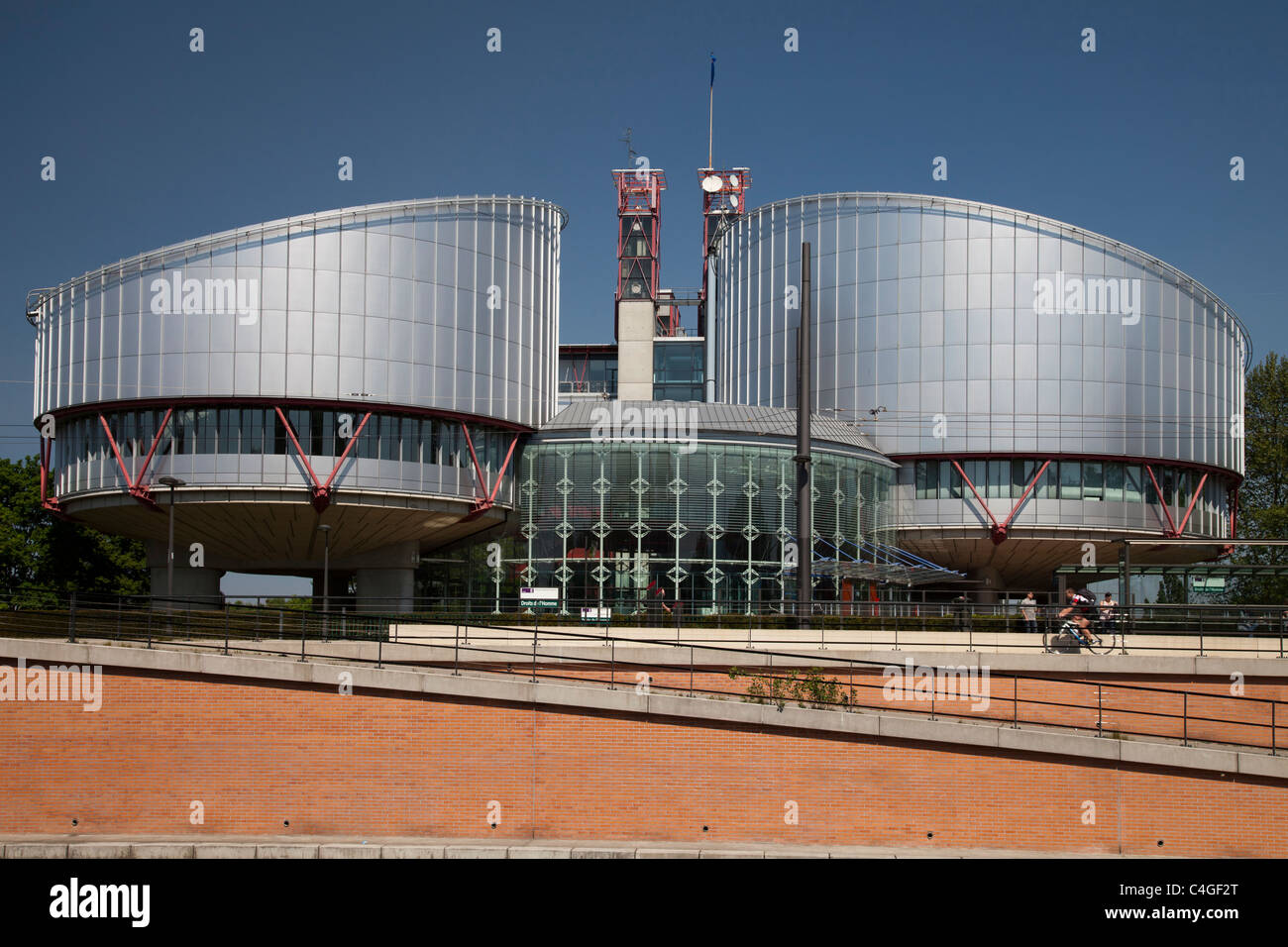 European Court of Justice for human rights, Strasbourg, France Stock ...