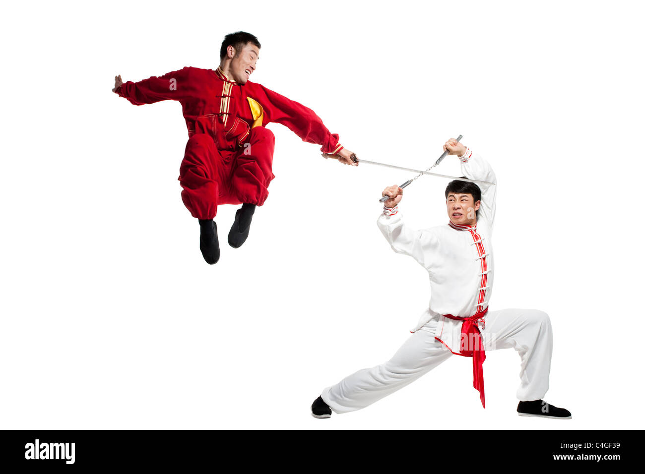 Two Rivals Fighting Stock Photo - Alamy