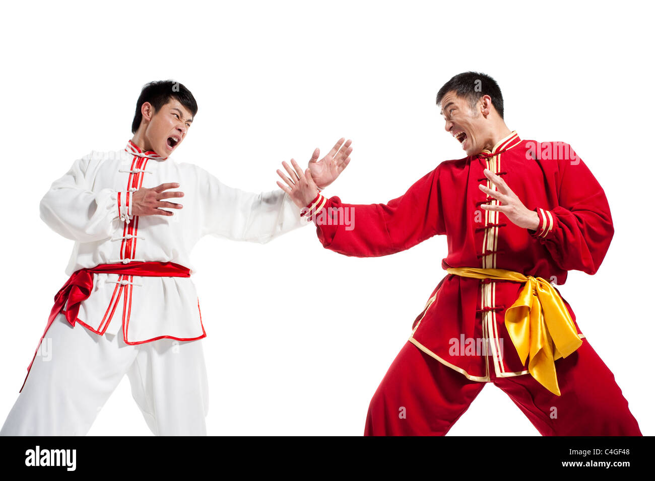 Two Rivals Fighting Stock Photo - Alamy