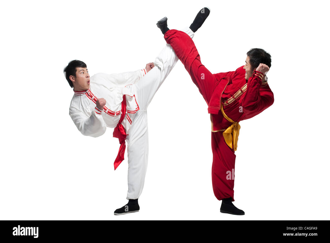 Two Rivals Fighting Stock Photo - Alamy