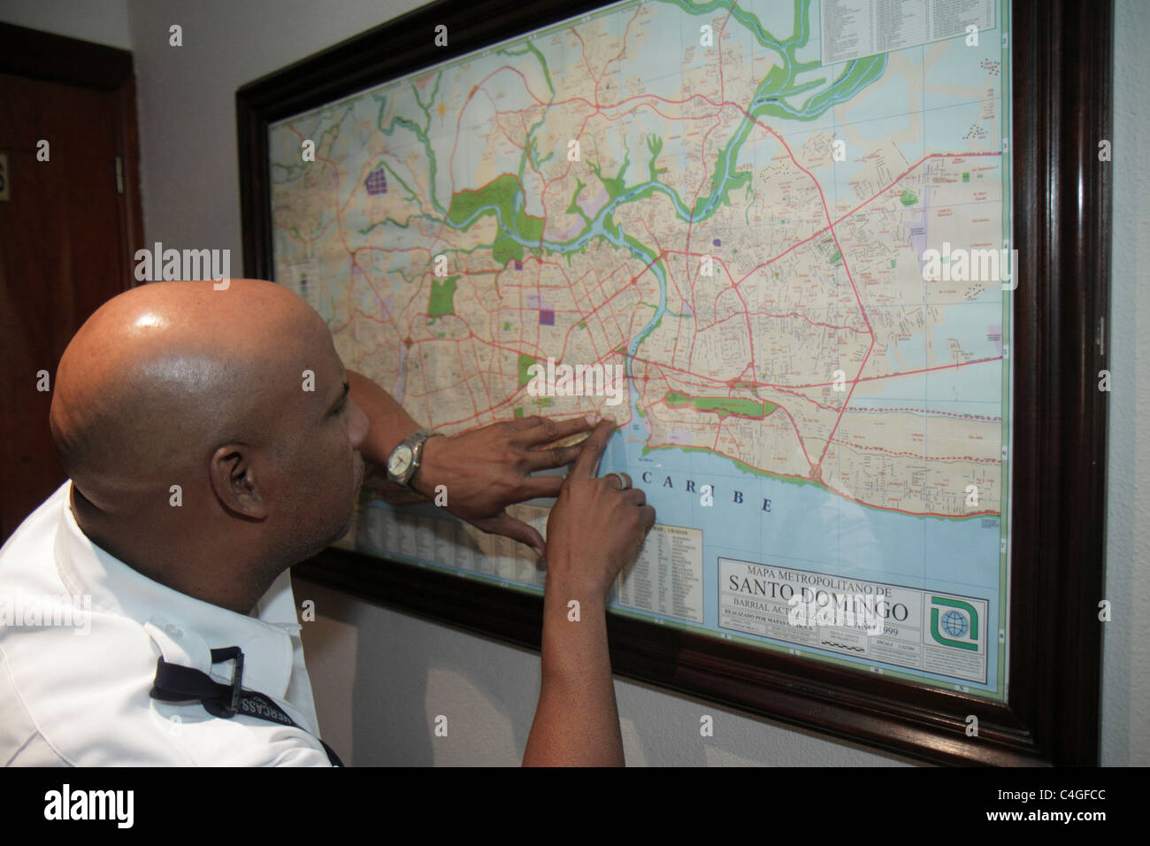 Zona colonial map hi-res stock photography and images - Alamy