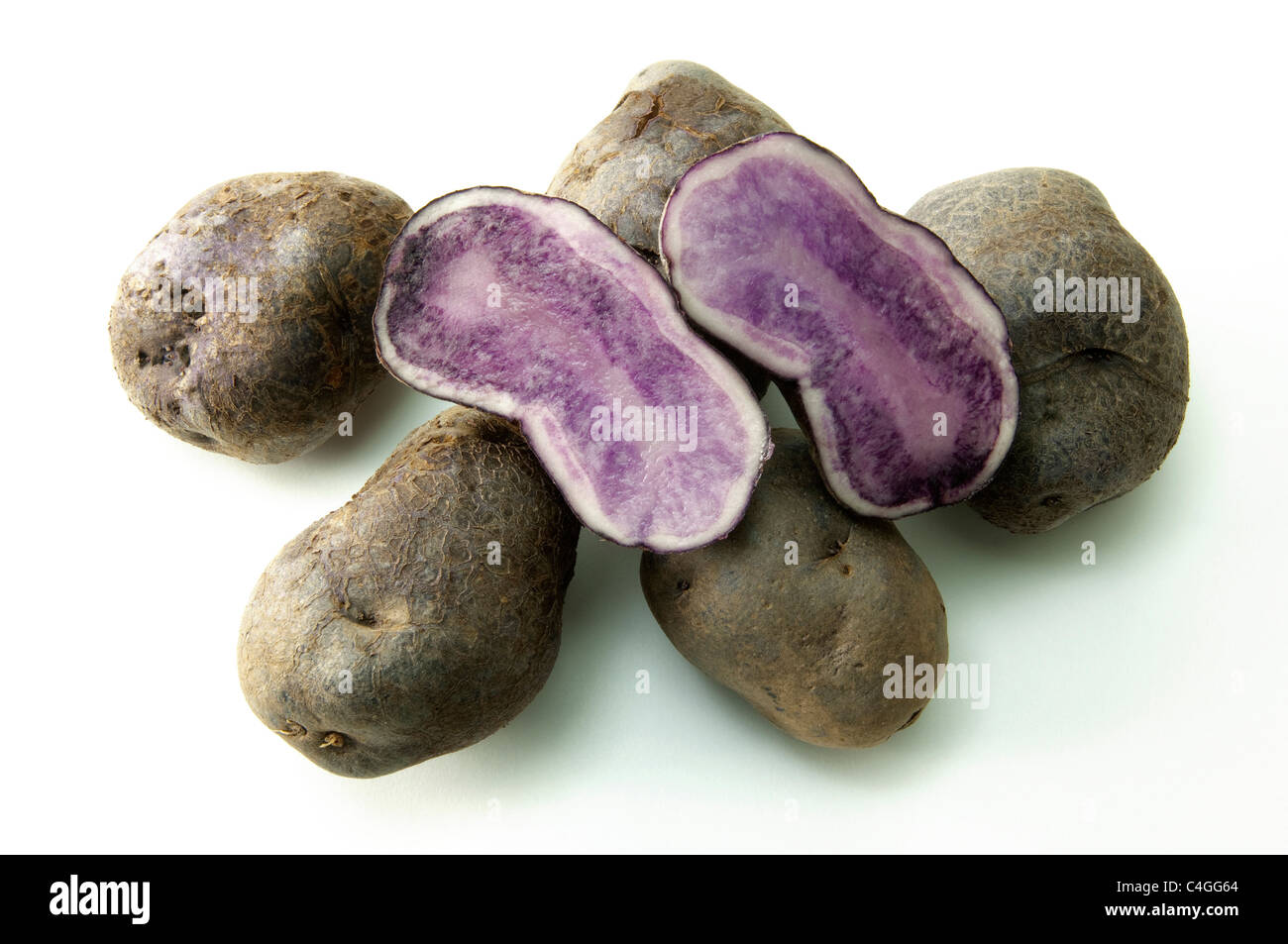 Blue congo potato hi-res stock photography and images - Alamy