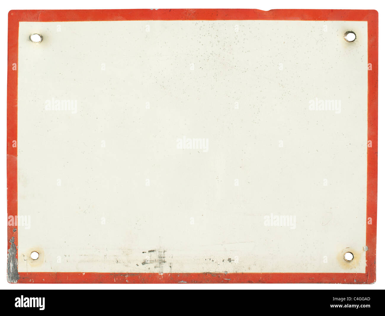 Metal plate path added Stock Photo - Alamy