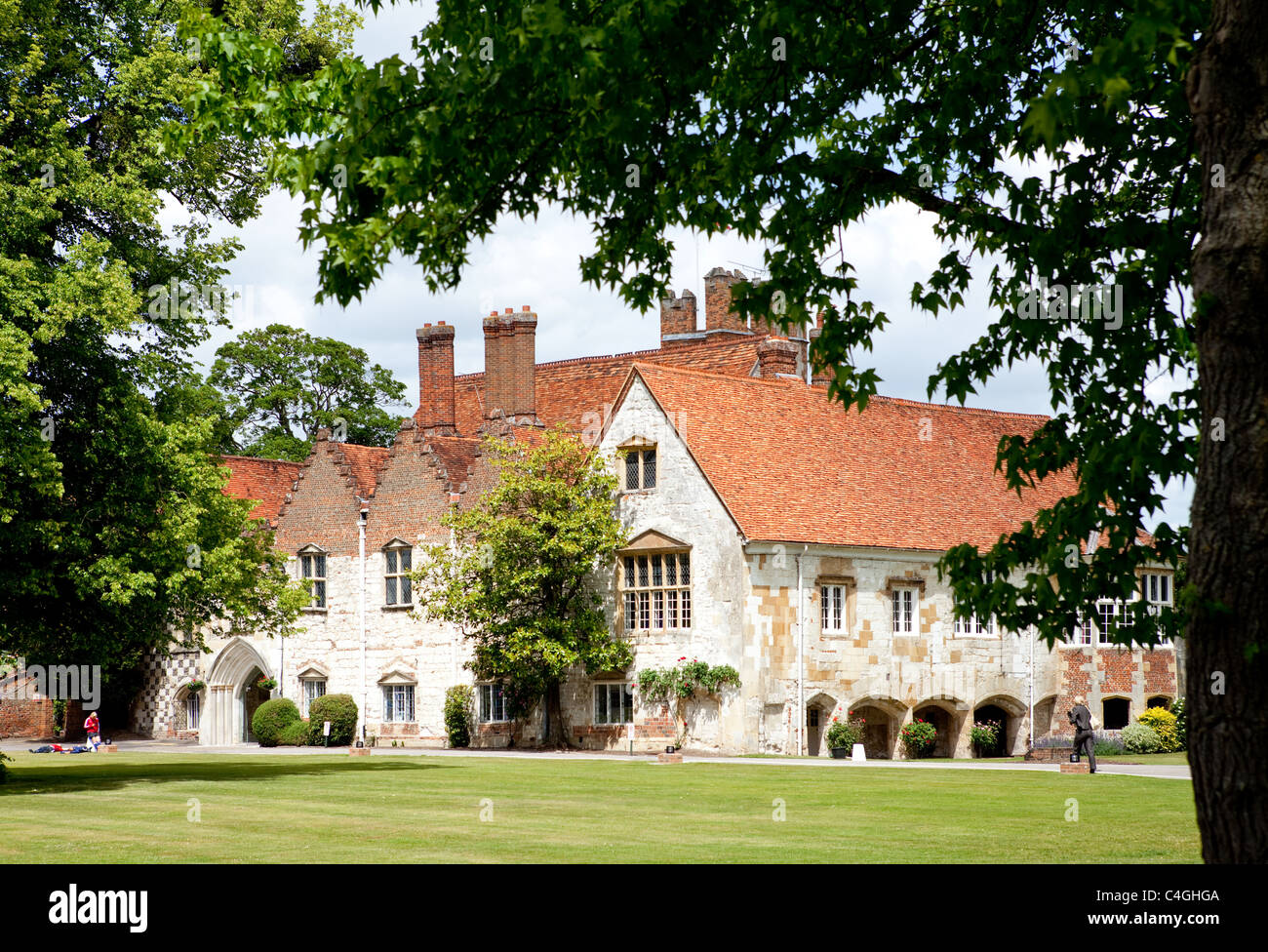 Bisham Abbey, part of the National Sports Centre in England Stock Photo ...
