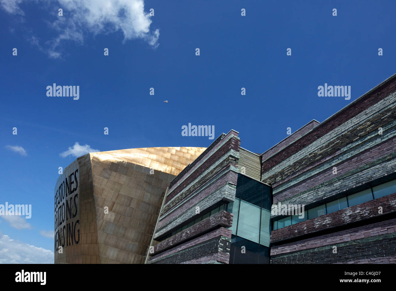 Wales Millennium Centre Opera House Cardiff Bay Wales UK Stock Photo ...