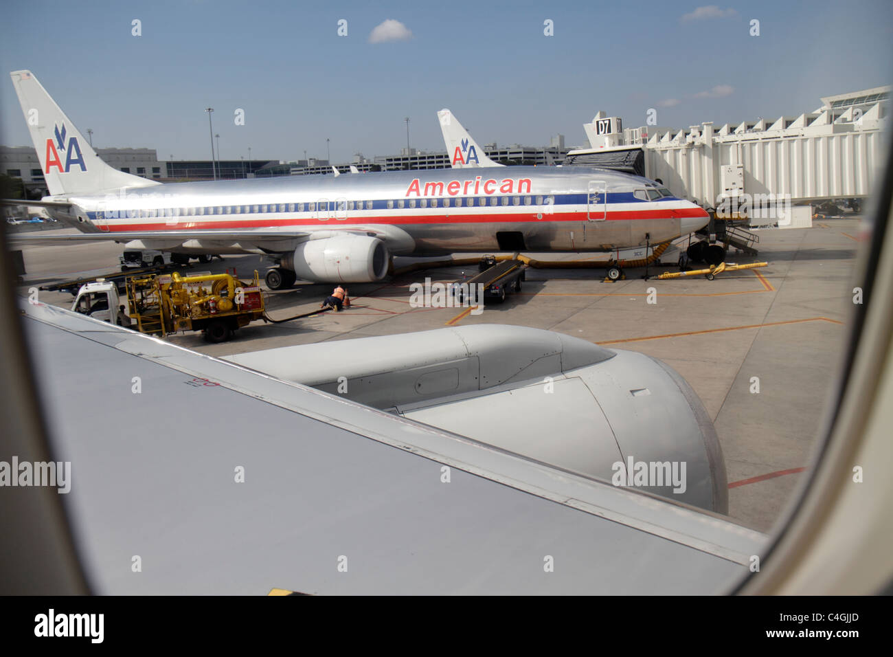 Miami Florida International Airport MIA,American Airlines,commercial ...