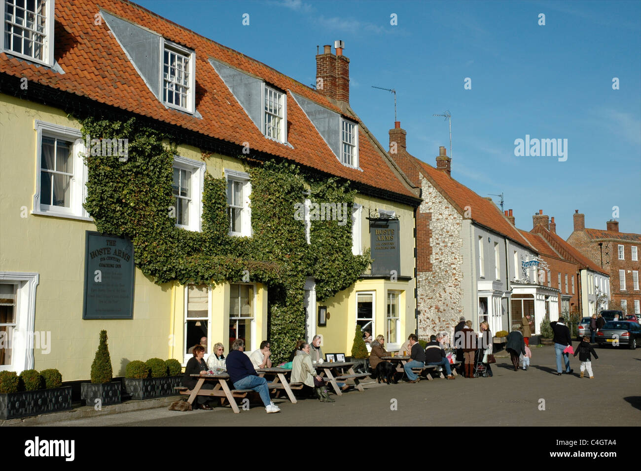The Hoste Arms, 17th Century Coaching Inn, Burnham Market, Norfolk ...