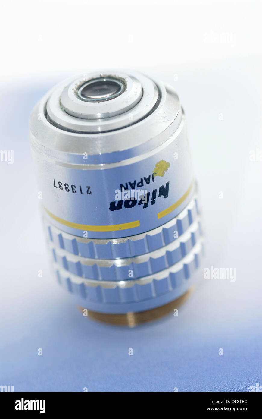 Nikon microscope objective Stock Photo - Alamy