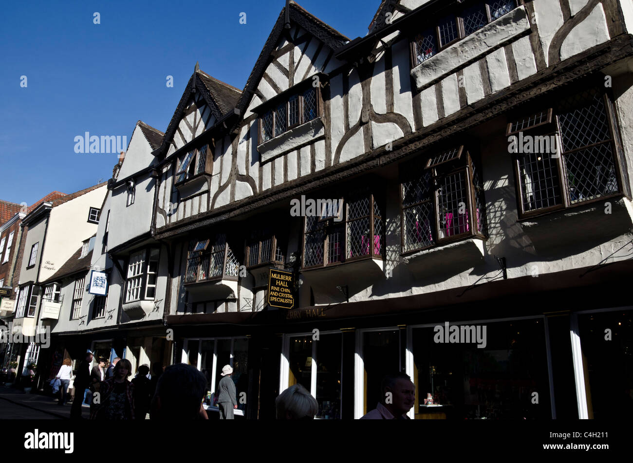 Tudor building in York City Centre, England Stock Photo - Alamy