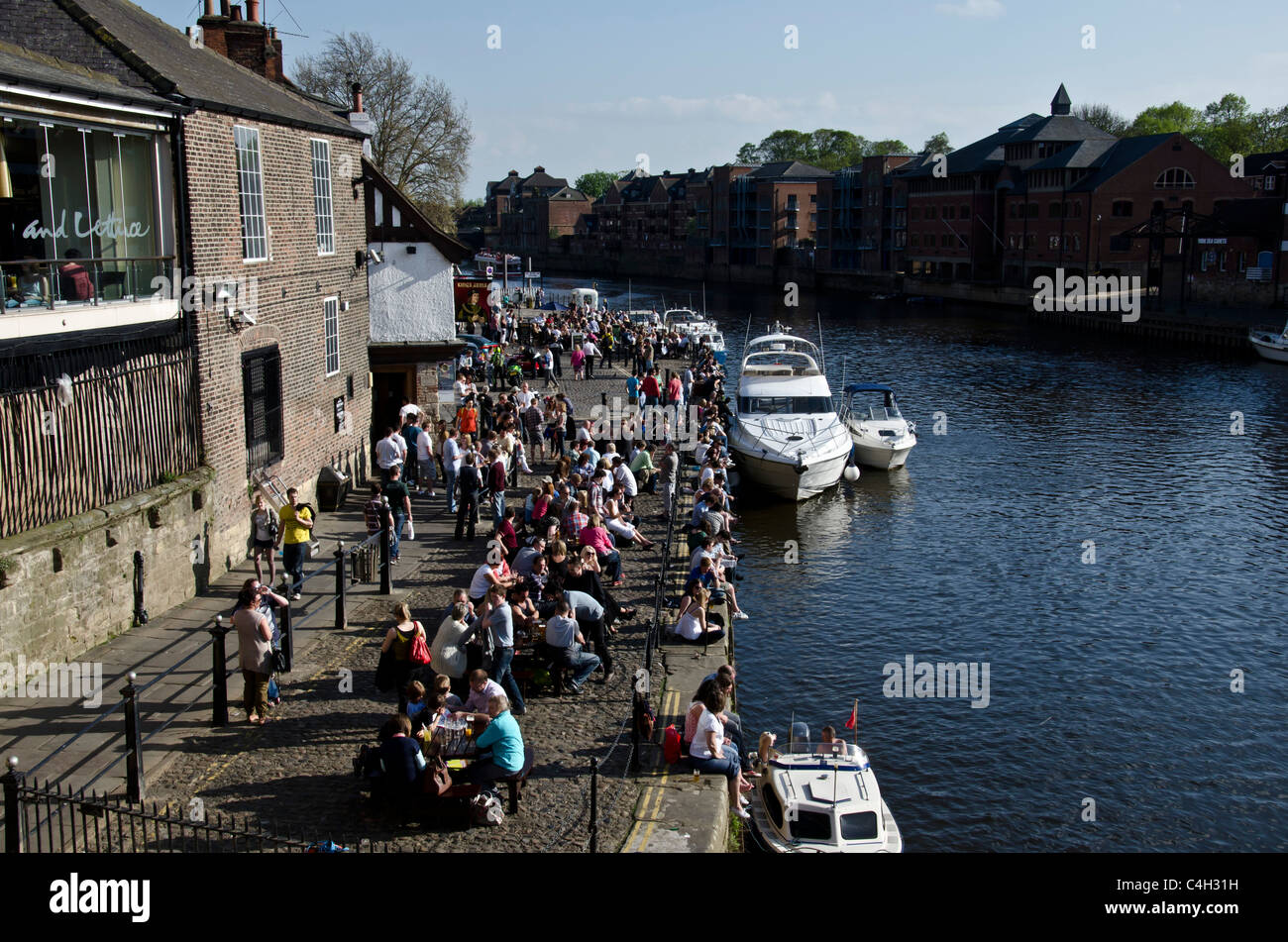 The River Ouse in York City Centre, England Stock Photo - Alamy