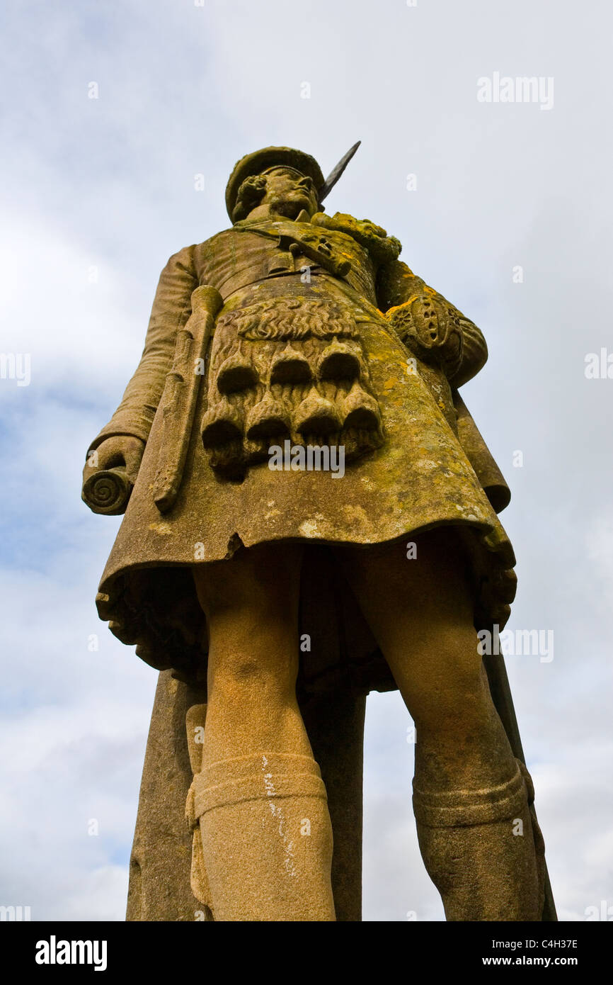 Scottish highland statue hi-res stock photography and images - Alamy
