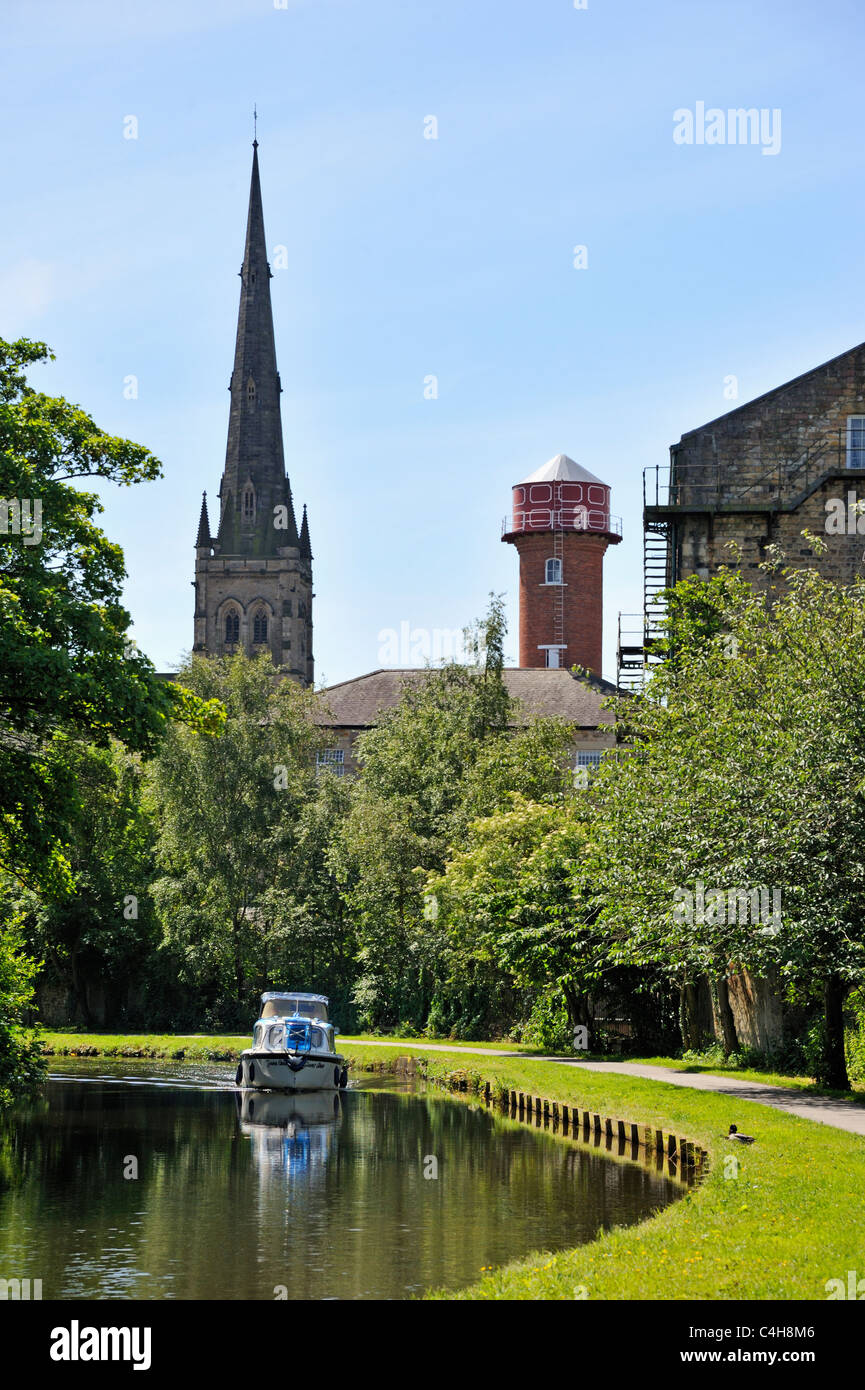 Lancaster Cathedral from the Lancaster to Kendal Canal. Lancaster ...