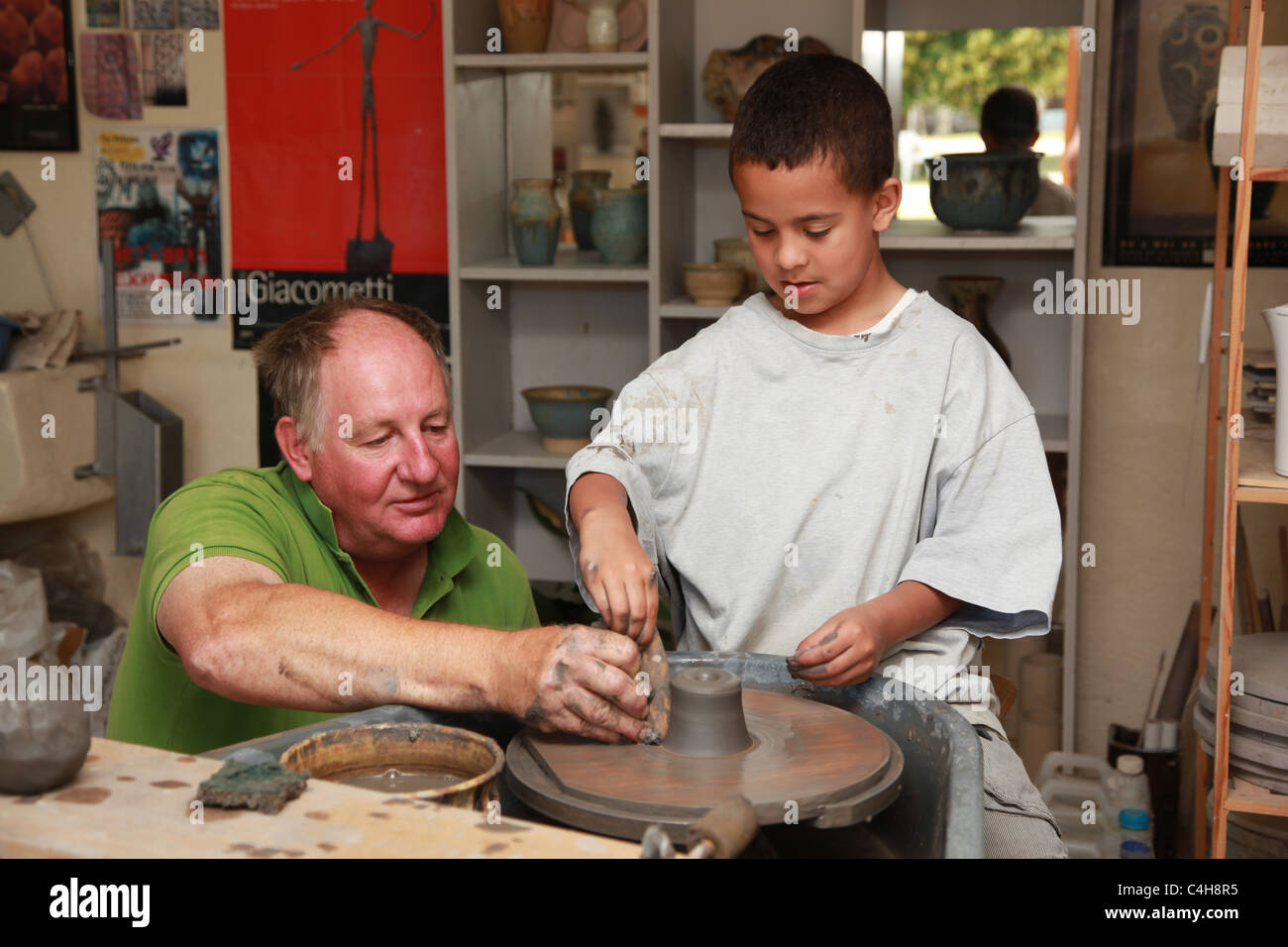 Pottery Lesson High Resolution Stock Photography and Images - Alamy